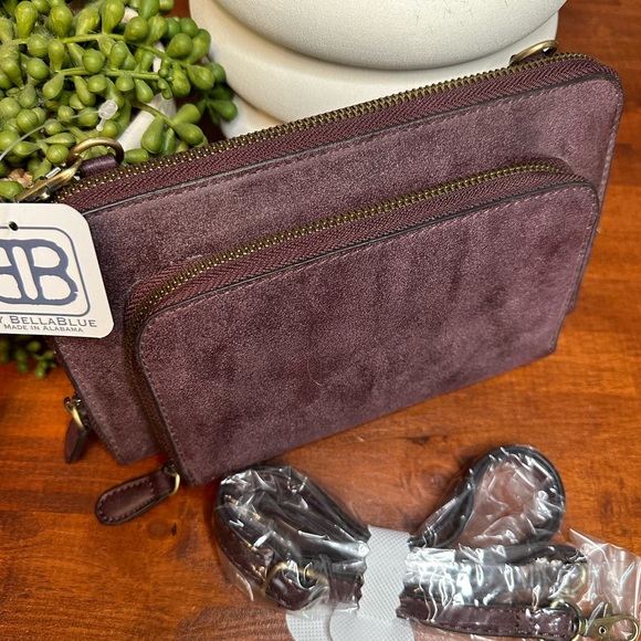 Joy Susan | Bags | Nwt Joy Vegan Leather Wristletcrossbody Combo In ...